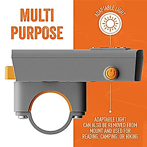 Yukon Glory Bright BBQ LED Grill Handle Light, Patent Pending Rechargeable LED Light Fits Most Outdoor Grills, Water + Heat Resistant, Perfect BBQ Grill Gift, BBQ Gift, Perfect for Blackstone & Weber