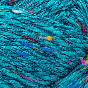 (3 Pack) Lion Brand Yarn Hometown Bonus Bundle Bulky Yarn, Key Largo Tweed