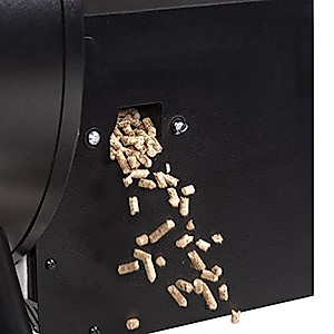 Dyna-Glo DGSS7002BPW-D Signature Series 706 Total Sq. in. Wood Grill Pellet Grill & Smoker, Black/red