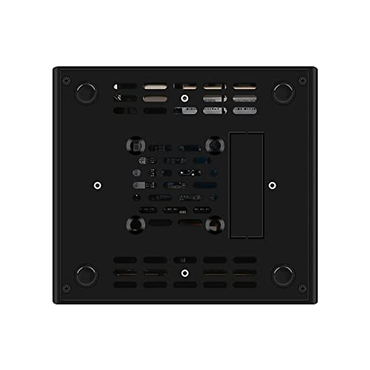HUNSN Micro Firewall Appliance, Mini PC, OPNsense, Untangle, VPN, Router PC, Intel Celeron N3050, RJ13, AES-NI, 2 x Realtek RTL8111H LAN, HDMI, 2 x USB3.0, 4G RAM, 32G SSD