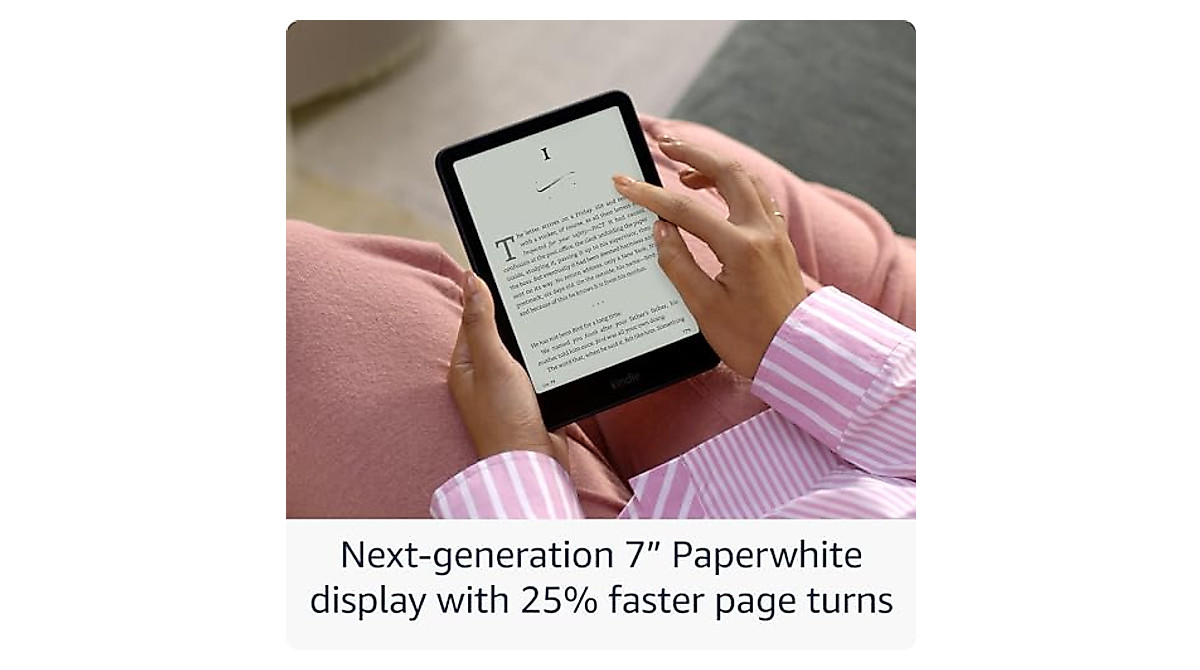 All-new Amazon Kindle Paperwhite – Fast & Long-lasting