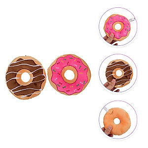 POPETPOP 2pcs Pet Plush Toys Dog pet Biting Toy Small Puppy chew Pet Supplies Teething Toys for Puppies Puppy Dental Toy Pet Plaything Puppy Toy Pet Chew Toy Sound Toy Filling pp Cotton