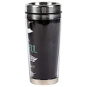God is Faithful Stainless Steel 16 oz Travel Mug with Lid
