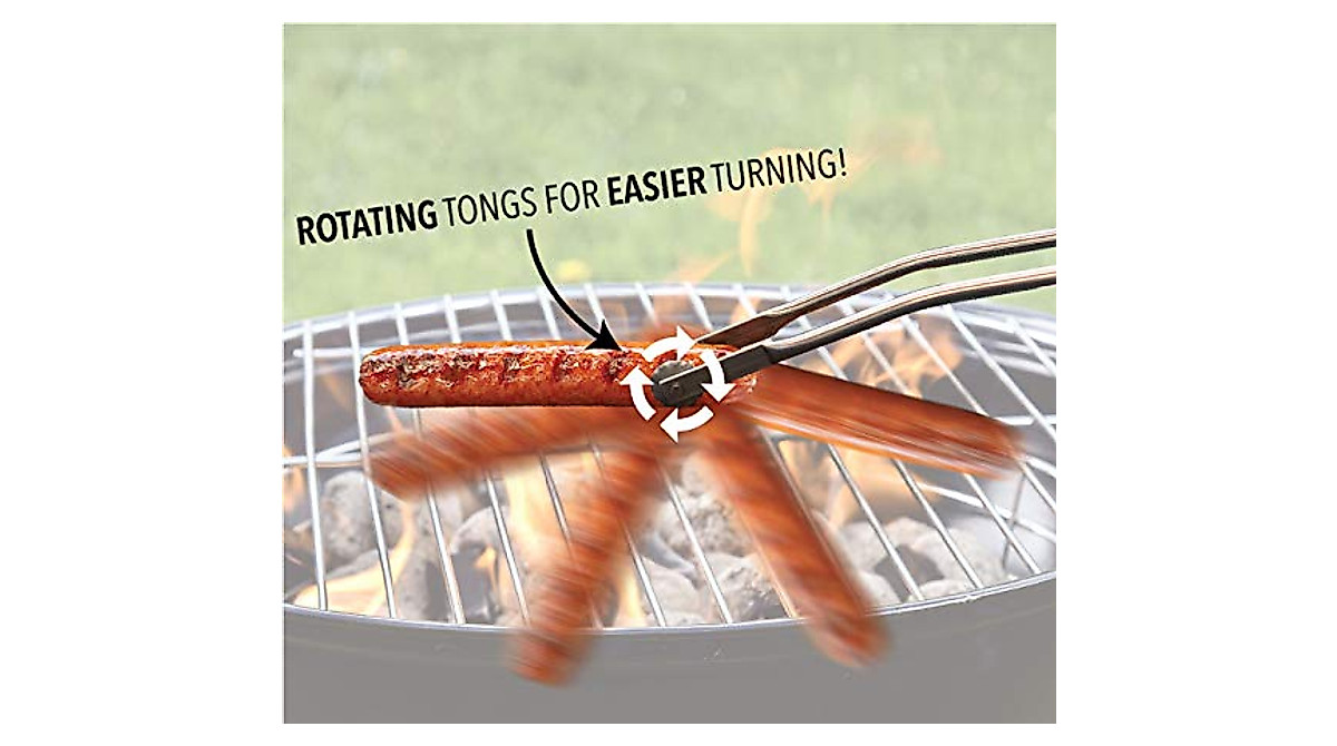 BBQ Butler Frank Flipper Hot Dog Tongs – Effortless Grilling