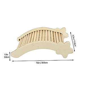 Mipcase 3pcs Hamster Climbing Ladder Rat Biting Toy Hamster Toys Chinchilla Climbing Toy Hamster Ladder Chinchilla Ladder for Cage Decor Chinchilla Training Ladder Rat Ladder Toys