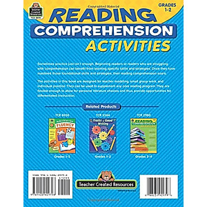 Reading Comprehension Activities Grade 1-2