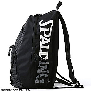 Spalding 50-003BK Basketball Backpack Backpack Case Half Day Black 50-003BK
