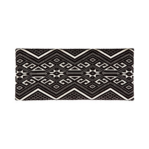 Coaster Furniture Upholstered Black and White Storage Bench 918490