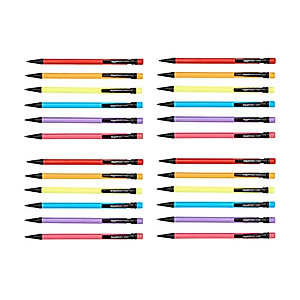 Amazon Basics Mechanical Pencils, Medium Point (0.7 mm) - 24-Pack