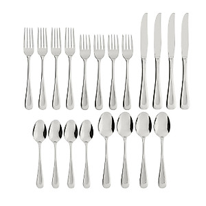 Oneida Satin Sand Dune 20-Piece Flatware Set, Service for 4