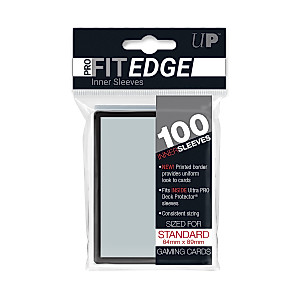 Ultra Pro Standard Size PRO-Fit Edge Deck Protector Sleeves w/ Black Border (100 ct.)