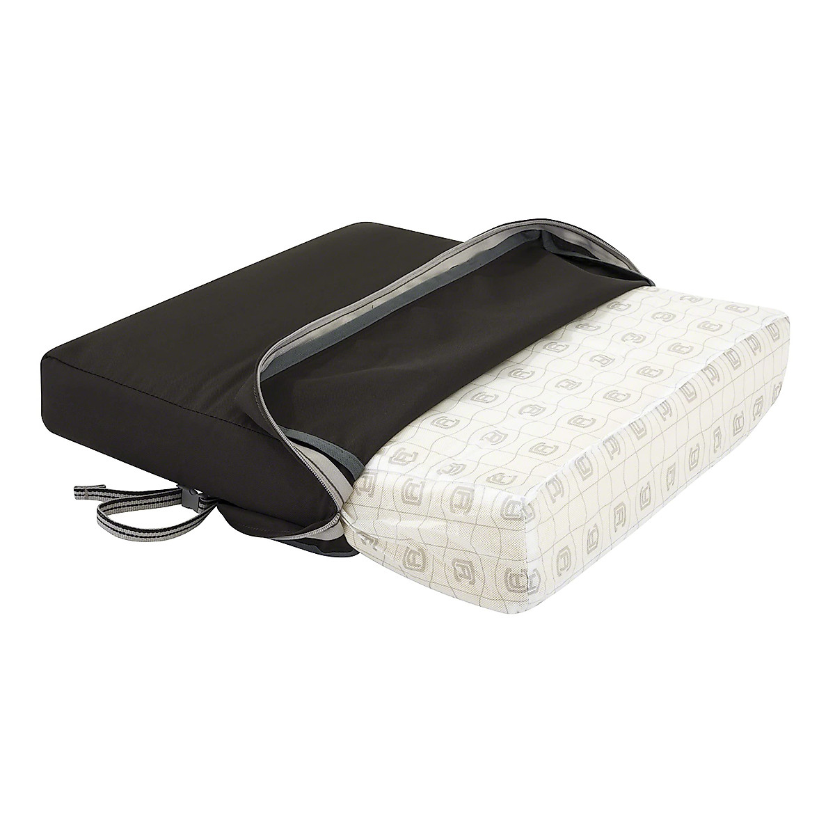 Classic Accessories Ravenna Water-Resistant 17 x 15 x 2 Inch Patio Seat Cushion, Espresso