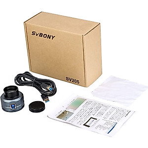 SVBONY SV205 Planetary Camera, 7.05MP USB3.0 Electronic Eyepiece, 1.25 Inches Telescope Camera, Suitable for Entry Level Astrophotography