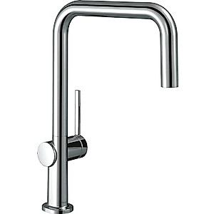 hansgrohe Talis N Chrome High Arc Kitchen Faucet, Kitchen Faucets with Swivel, Faucet for Kitchen Sink, Chrome 72806001
