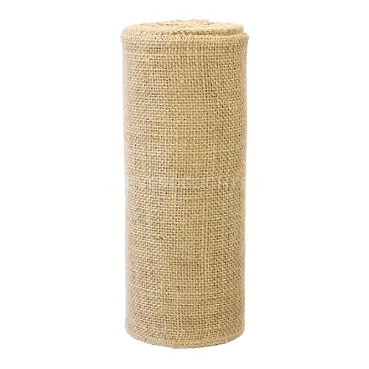 CleverDelights 9" Premium Burlap Roll - 10 Yards - No-Fray Finished Edges - Natural Jute Burlap Fabric
