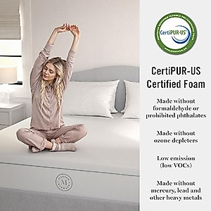 Martha Stewart SleepComplete Twin Mattress in a Box, Firm Pocket Spring and Foam Hybrid Mattress, Dual-Action Cooling, 5-Way Zoning, Coolweave Cover, 12 ", White