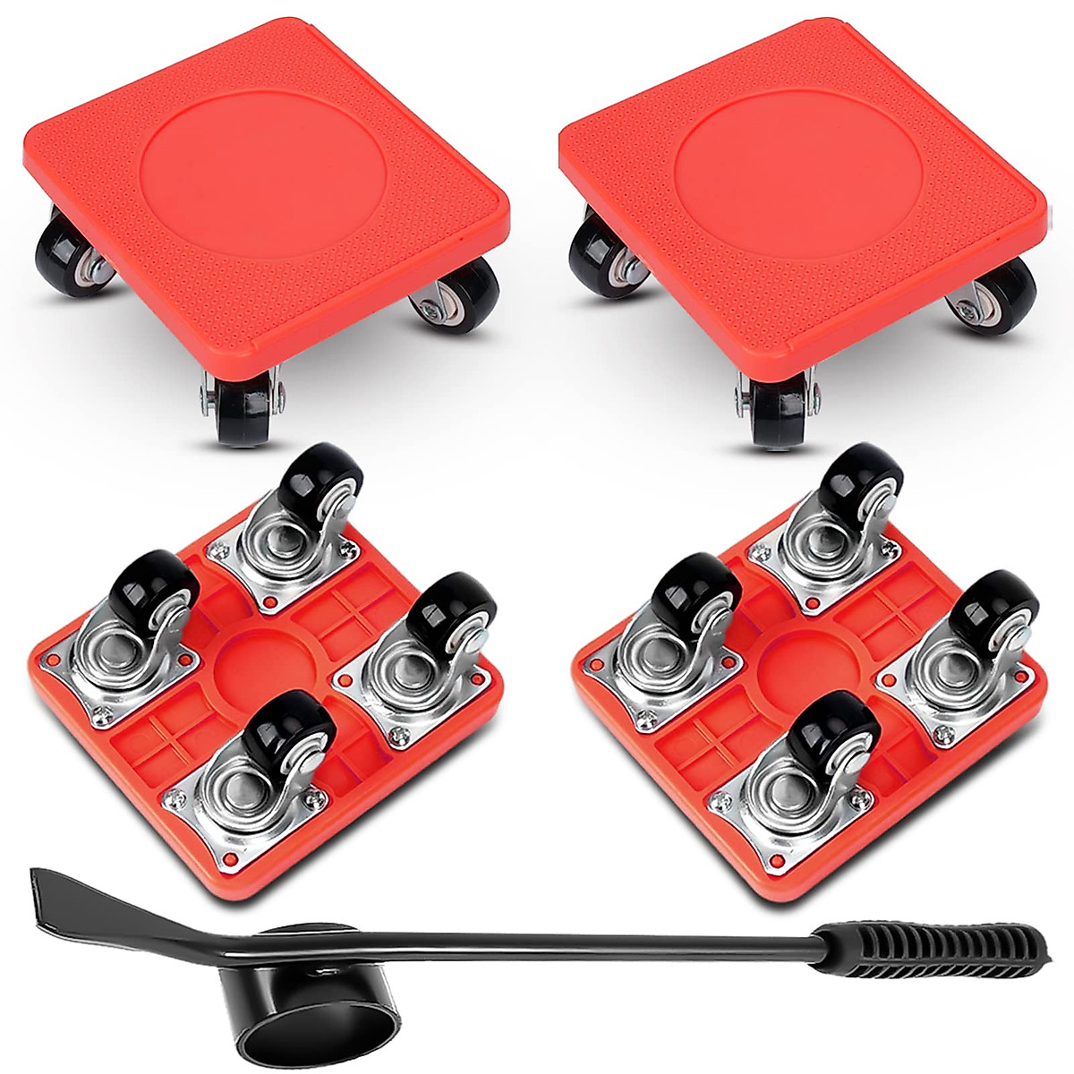 Furniture Dolly,Furniture Lifters for Heavy Furniture,Furniture Dolly with 4 Wheels Heavy Duty, 800 LB Load Capacity.Mobile Trolleys with Casters, Used to Push Furniture, Electrical Appliances