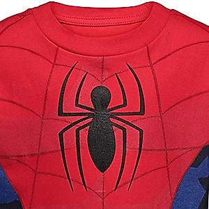 Marvel Spider-Man Toddler Boys 4 Pack Graphic Short Sleeve T-Shirts Spiderman 3T