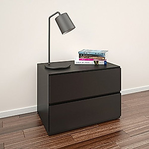 Nexera Night Stand , Black