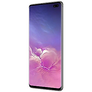 Samsung Galaxy S10+ Factory Unlocked Android Cell Phone | US Version | 1TB of Storage | Fingerprint ID and Facial Recognition | Long-Lasting Battery | Ceramic Black