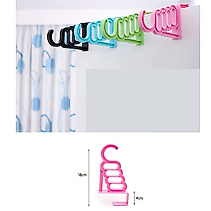 DOITOOL Plastic Hangers Peg Hooks Door Valet Hook Multi Hanging Hanging Holder Storage Hook Clothes Hanger for Bedroom Bathroom Cabinet Coats Jackets Hats Towels Over Door Hanger Over Door Hanger