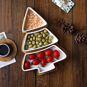 Appetizer Plates Snack Bowls 4 Pack Dessert Fruit Plates Ceramic Snack Plates Candy Porcelain Plates Home Trays Seasoning Plates Dipping Bowls Appetizer Plates Salad Plates Dinner Plates