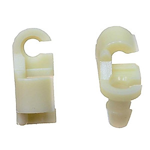 PT Auto Warehouse BCF8898P - Door Handle Rod End Retainer Clip - Replace OE: # 88981030, and OE #: 88981031, Left/Right Pair