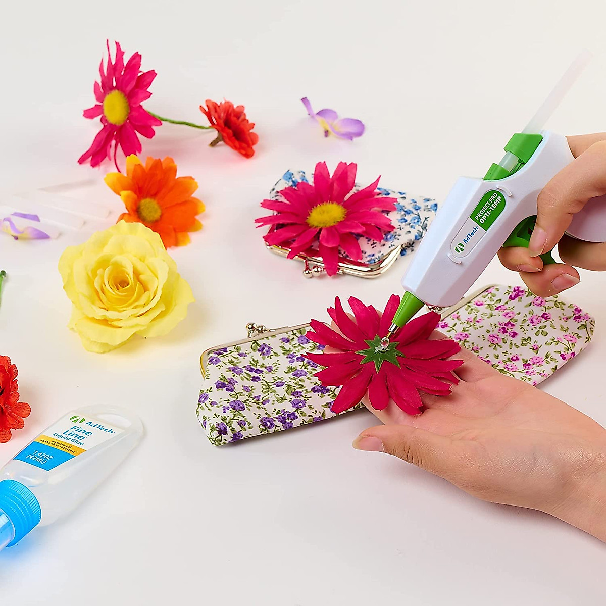 Adtech W220-34ZIP30 Hot Glue Sticks, 30-Pack of Non-Yellowing, Clear, 30 Count