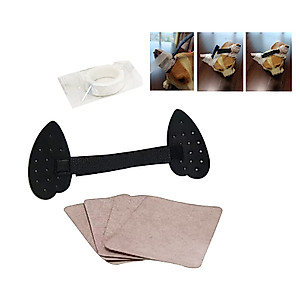 Fenteer 3 Pieces Adjustable Pets Ears Stand Up Support Pets Ears Posting Kit Ear Sticker Correction Vertical Dog Fixed Tools Home Ear Care Accessories Tapes