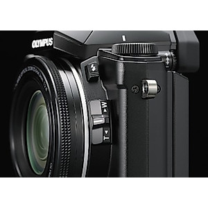 Olympus Stylus 1 12MP Digital Camera (Black) - International Version (No Warranty)