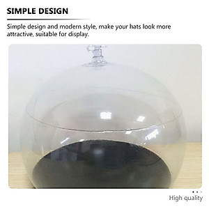 FOMIYES Baseball Caps Shaper Inner Support Inflatable Hat Holder Hats Shaper wig shaper display holder