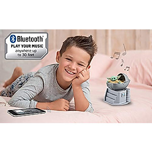 Star Wars The Child Bluetooth Speaker Portable Wireless Crystal Clear for Home, Travel, Outdoor, Rechargeable, The Mandalorian Toy for Kids Ages 4 and Up Compatible with iPhone Samsung