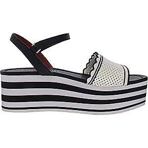 kate spade new york High-Rise Spade Black/Optic White 8 B (M)