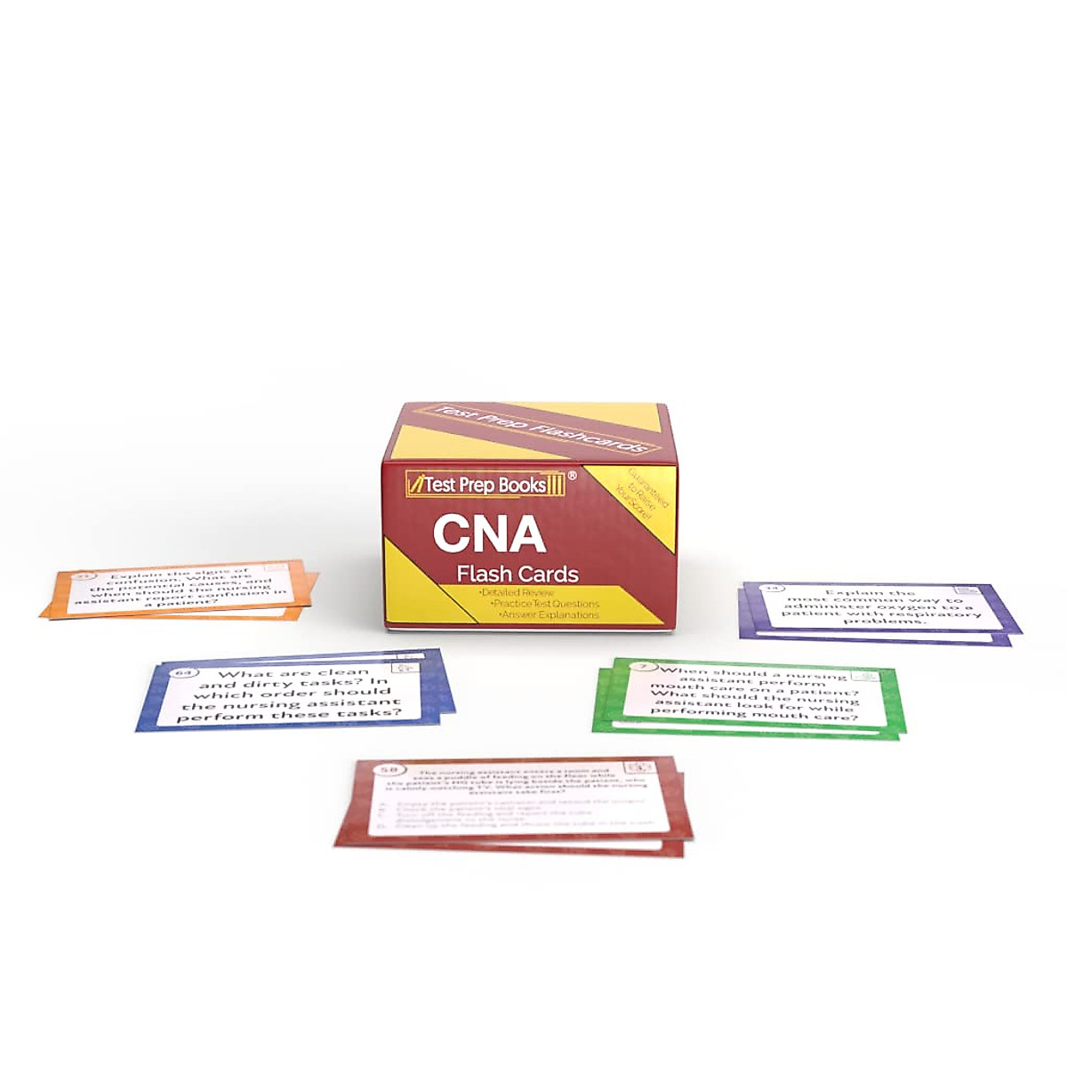 CNA Study Cards 2024-2025: CNA Training with Practice Test Questions for The Certified Nursing Assistant Exam [2nd Edition]