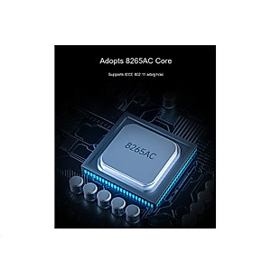 Wireless-AC8265 Dual Mode AC8265 Wireless NIC Module for Jetson Nano Developer Kit M.2 NGFF Support 2.4GHz / 5GHz 300Mbps / 867Mbps Dual Band WiFi and Bluetooth 4.2