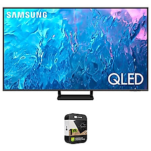 SAMSUNG QN55Q70CA 55 Inch Q70C QLED 4K Smart TV Bundle with 1 YR CPS Enhanced Protection Pack (2023 Model)