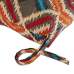 Greendale Home Fashions Outdoor 51x18-inch Bench Cushion, Set of 1, Aztec