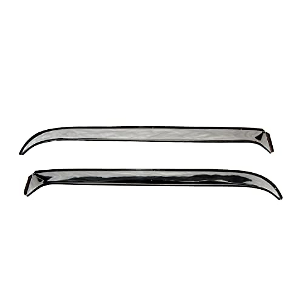 Auto Ventshade AVS 12068 Ventshade with Stainless Steel Finish, 2-Piece Set for 1980-1996 Ford Bronco, F-150, F-250 & F-350 Super Duty