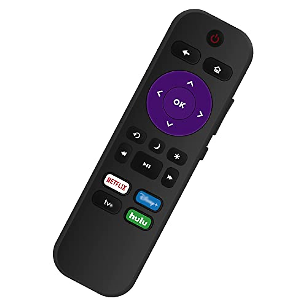 Replacement Remote Control Applicable for Hisense Roku TV 55H8G 65H8G 58R6E3 43R6090G 55R8F 50R6090G 65R8F H6570G 55H8F 32H4F 43H4030F1 58R6E 43H4F 55R6E3 50R6E3 65R6090G 65R6E3 32H4030F1 50R6E 75R6E3