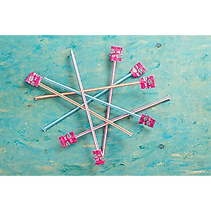 Pixy Stix Candy Filled Fun Straws, Grape, Maui Punch, Cherry & Orange Flavors, 0.42 oz (Pack of 85)