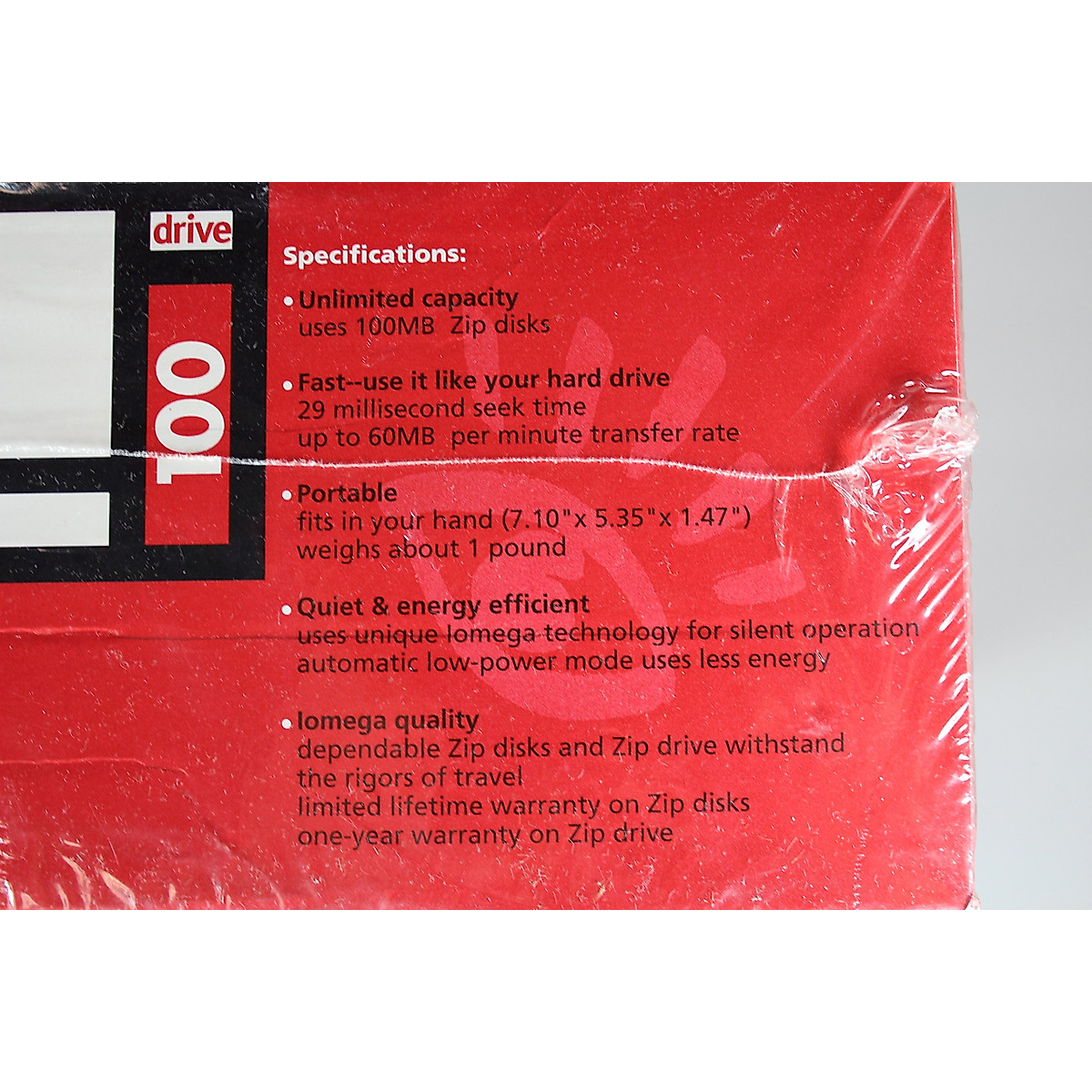 Iomega 100MB External SCSI Zip Drive