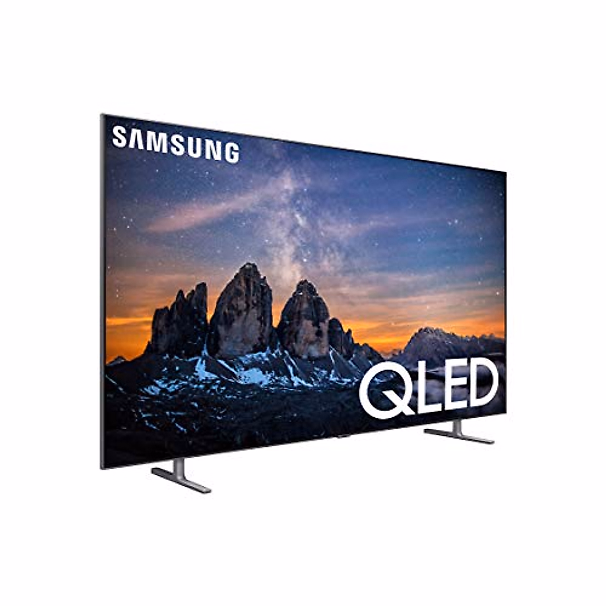 Samsung QN82Q80RAFXZA Flat 82-Inch QLED 4K Q80 Series Ultra HD Smart TV with HDR and Alexa Compatibility (2019 Model