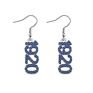 CENWA ZPB Dove Bracelet Sorority Jewelry Gift for Finer Women(1920 -Earrings)