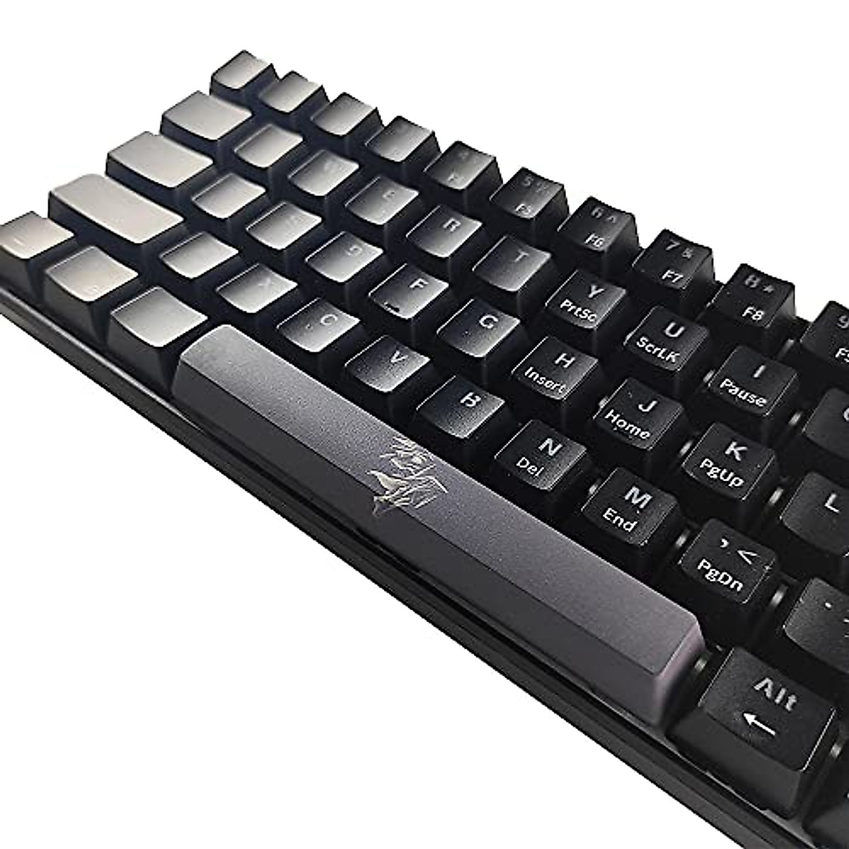 Kooku XXLS Anime Gaming Keycaps 6.25u Space Keycap 5-Sided Dye Sublimation Pbt Keycap, Customized Keycap for DIY Mechanical Gaming Keyboard（Cherry Switch） (Attack on Titan 6.)