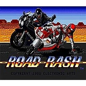 Road Rash 1-2-3 16 bit MD Game Card For Sega Mega Drive For Genesis- Road Race NTSC