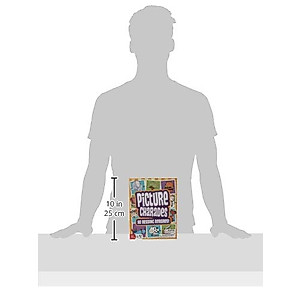 Outset Media Picture Charades for Kids - No Reading Required! - Contains 4 Deck, 192 Cards Total - Ages 4+