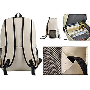 MOYOOE Anime Kamisama Kiss Backpack Cosplay Unisex Tomoe Nylon Shoulders Bags Mochila Beige 2