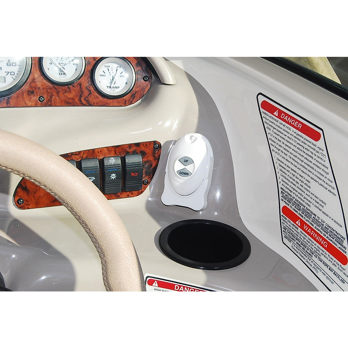 Anchor Remote Windlass Wireless Switch Boat Sail Trim Controller