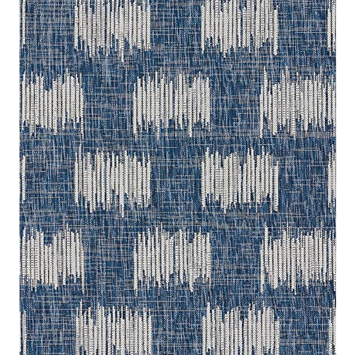 Novogratz by Momeni Villa Turin Blue Indoor/Outdoor Area Rug 2' X 3'