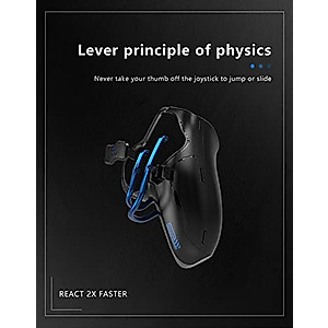 EXknight Deathclaw Back Paddles Attachment, Back Buttons for Xbox Series Controller